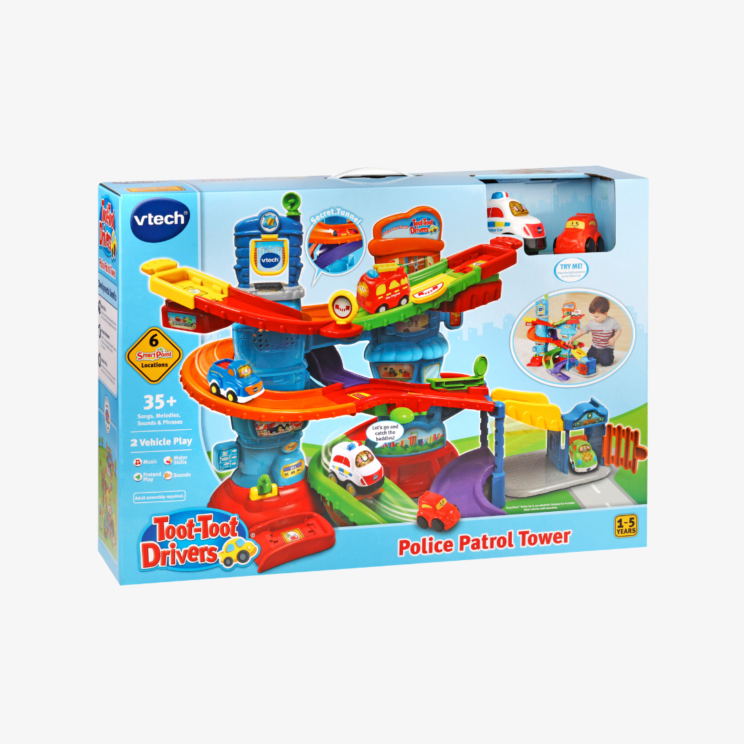Toot-Toot Drivers® Police Patrol Tower – VTech Electronics (HK) Limited