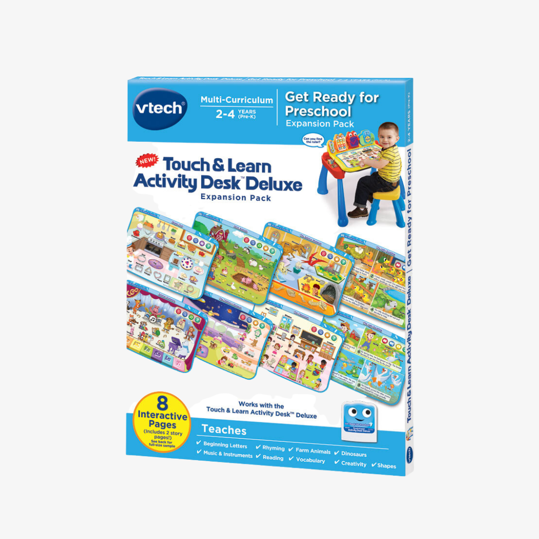 Touch & Learn Activity Desk™ Deluxe - Get Ready for Preschool – VTech ...