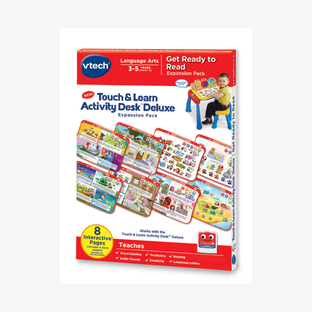 Touch & Learn Activity Desk™ Deluxe - Get Ready to Read – VTech ...