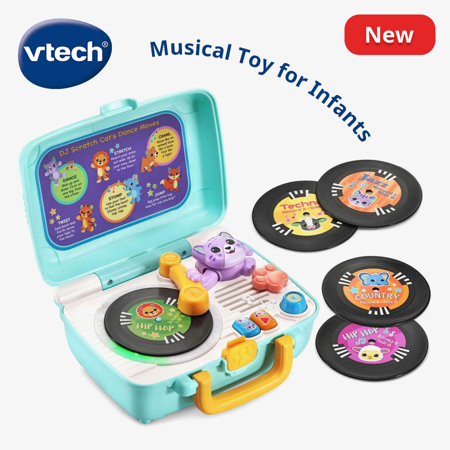 (New) DJ Scratch Cat Record Player™ – VTech Electronics (HK) Limited