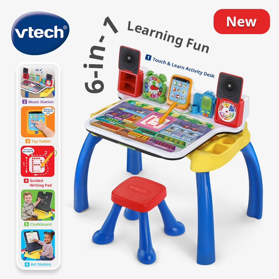(New) Explore & Write Deluxe Activity Desk™ – VTech Electronics (HK ...