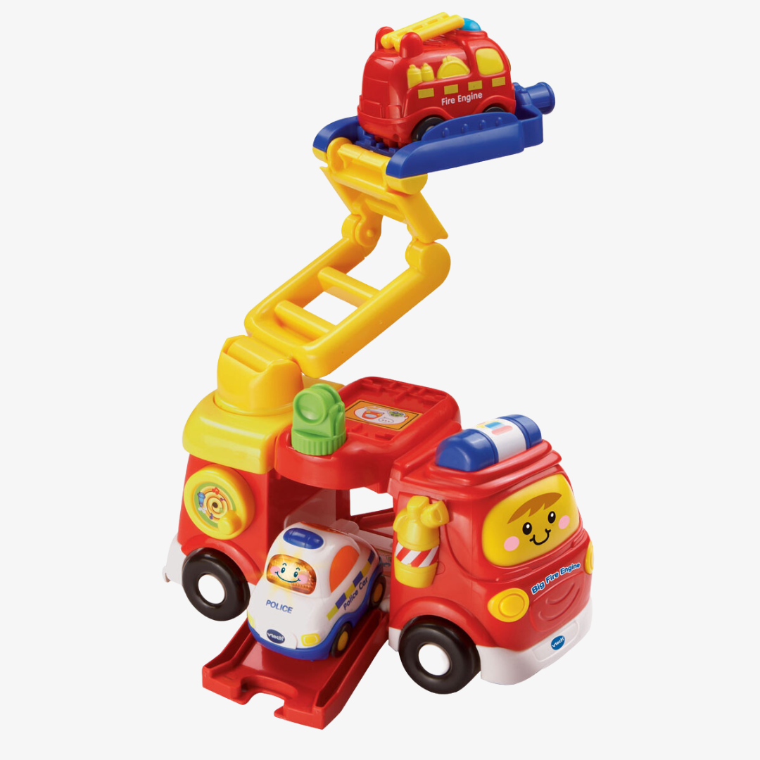 Car Garage VTECH TOOT DRIVERS Emergency Vehicles (Fire Engines ...